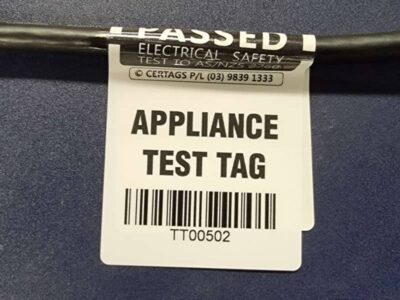 Electrical Test Tags & Labels - Certags LLC