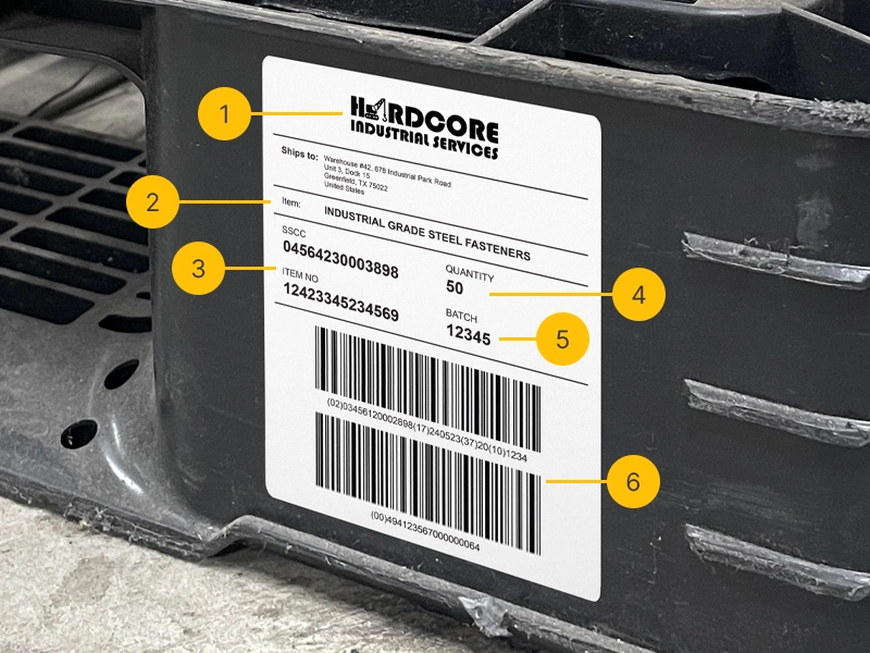 Pallet Labels for Warehouses | Durable & Customizable Solutions